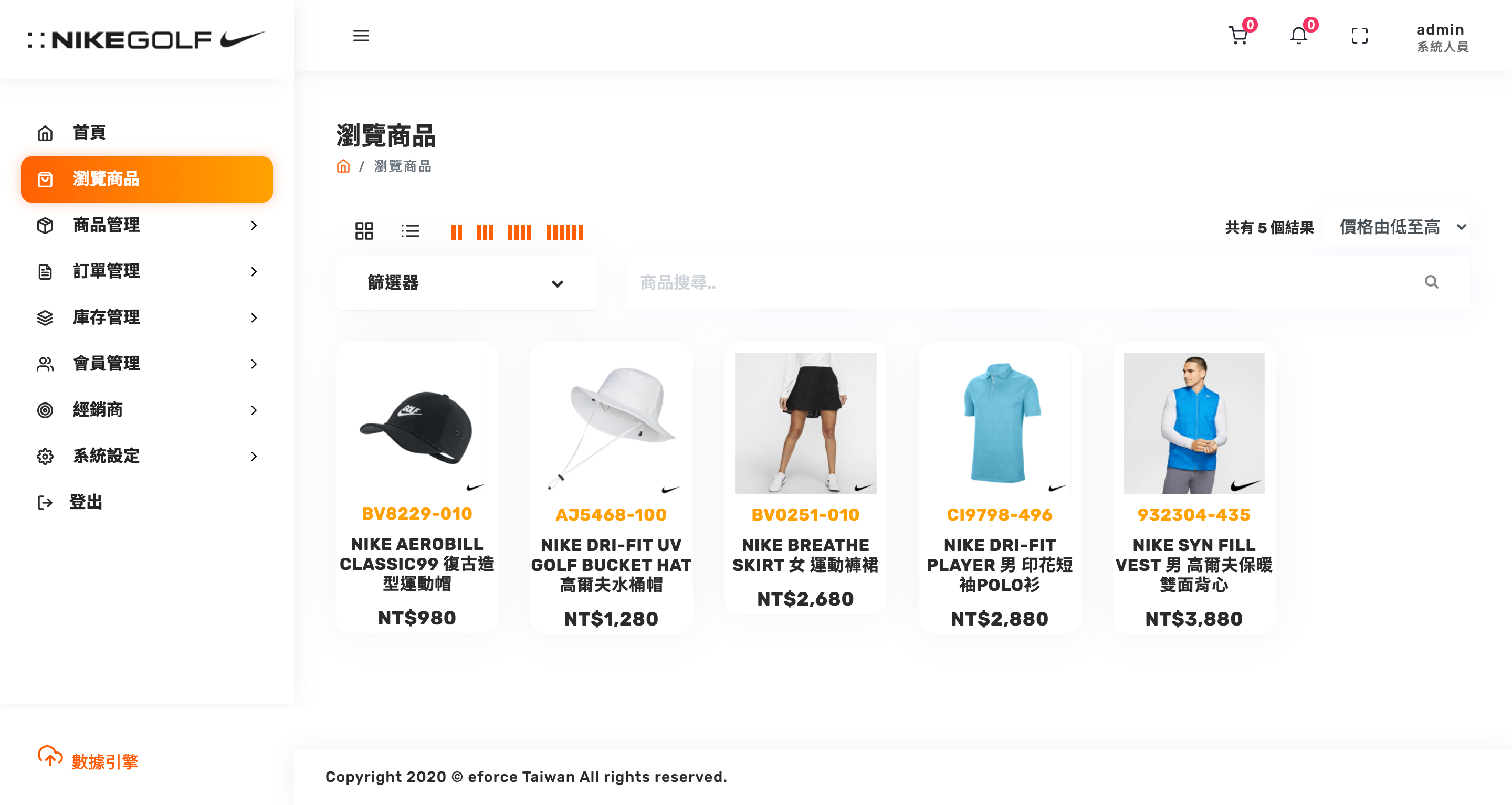 NIKE GOLF SYSTEM | Darren